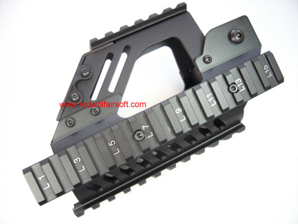 Does anyone know if this airsoft rail will work on a ps90? | FN Herstal ...