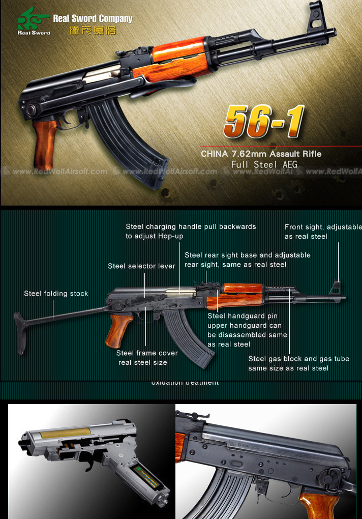 D.O.G.S. Airsoft - Salen en Redwolf las type 97, type 56 y type 56-1 de ...