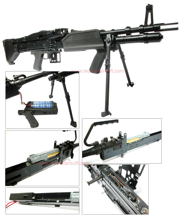 D.O.G.S. Airsoft - RWC M60 E4 - AEG, GBB, EBB, gas, spring....